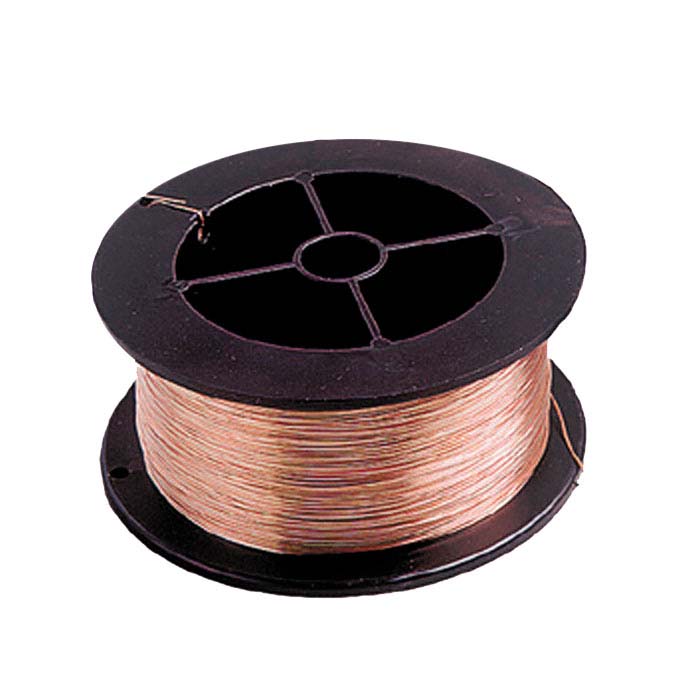 Copper Round Wire, 1-Lb. Spool, 18-Ga., Dead-Soft
