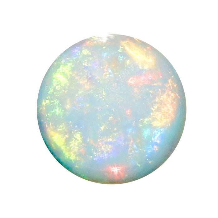 Opal 3mm Round Cabochon, AAA-Grade