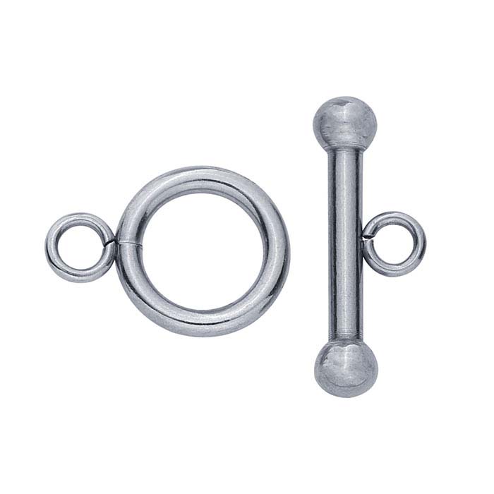 Stainless Steel Ball-End Toggle Clasps