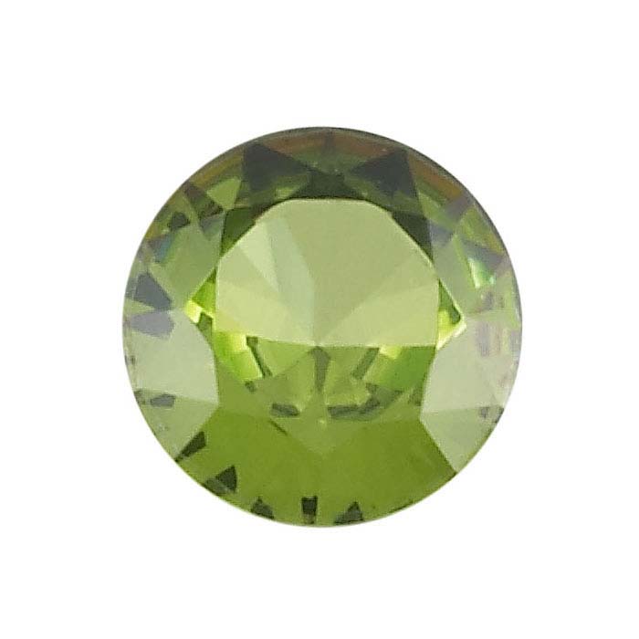 Simulated Peridot 5mm Round Faceted Stone Simulated Peridot 5mm Round Faceted Stone